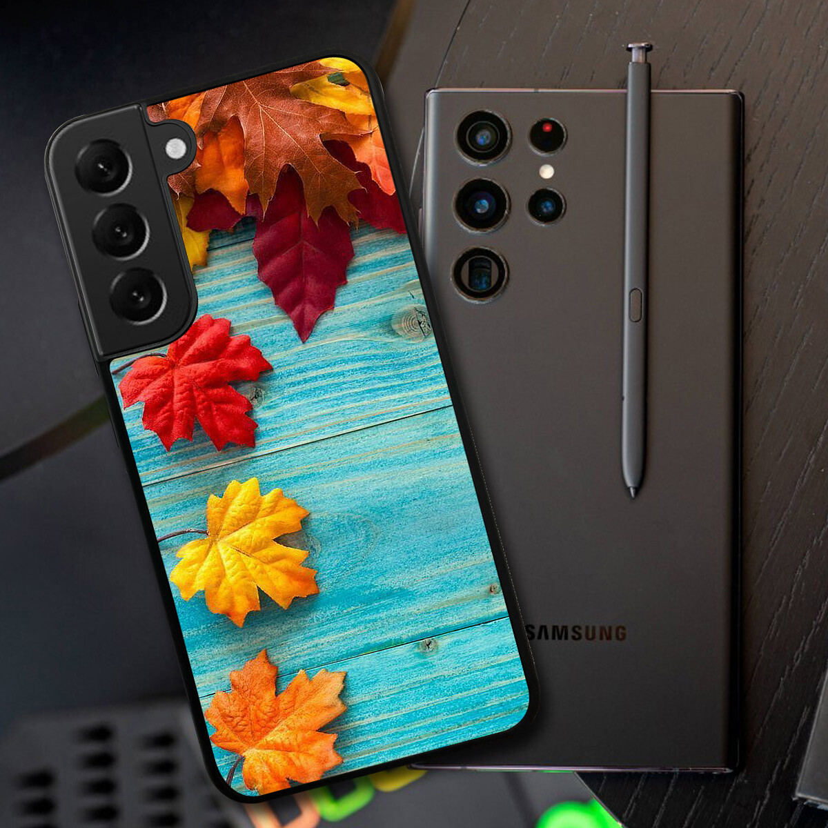 ( For Samsung S23 Plus / S23+ ) Back Case Cover AJ12372 Maple Timber | eBay