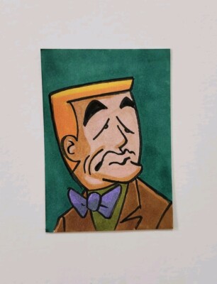 Mumbles (Dick Tracy Show) Original Sketch Card Art | eBay