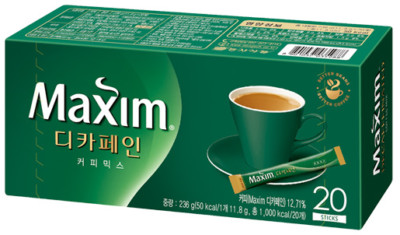 Maxim Decaffeinated Instant Coffee Mix 20 Sticks | eBay