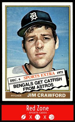 1976 Topps - #428T Jim Crawford EX+ | eBay