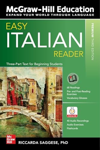 Easy Italian Reader, Premium Third Edition by Riccarda Saggese NEW BOOK ...
