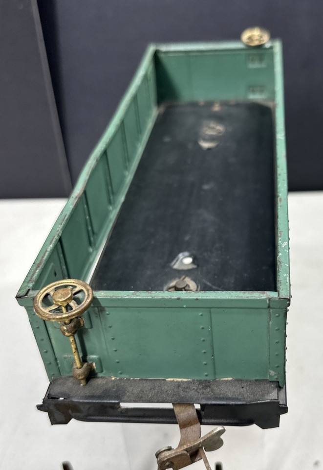 PRE WAR TWO LIONEL #511 & One 512 Gondola cars WITH WOOD LOAD STANDARD ...