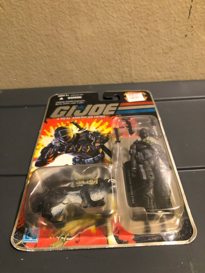 Rare🔥(Gi Joe, 2007) SNAKE EYES & TIMBER (black variant) 25th ...