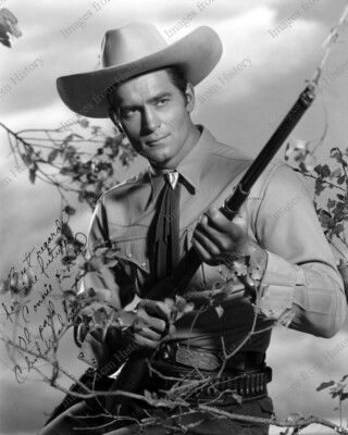 8x10 Print Clint Walker Cheyenne TV Series 1955-1963 Warner Bros. #CBA ...