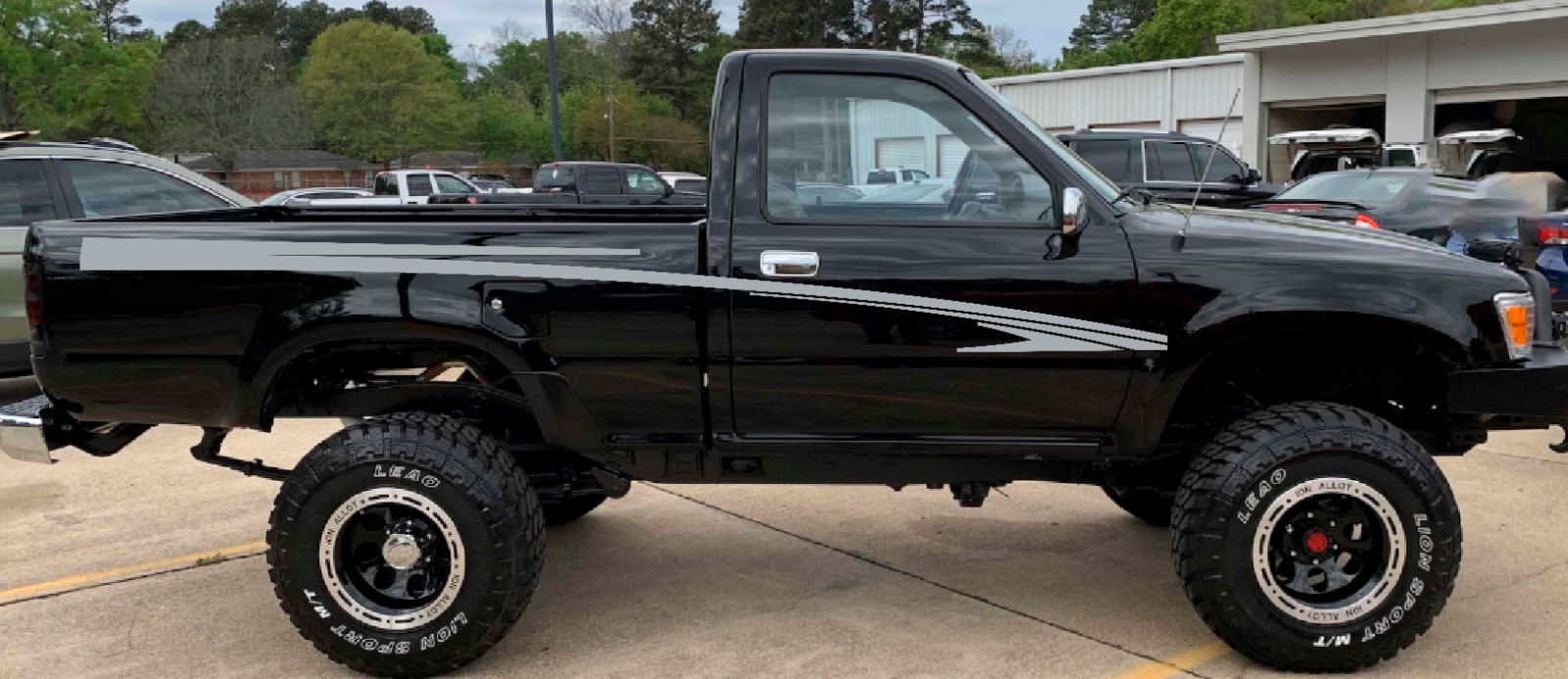 VINTAGE STYLE RETRO VINYL DECALS/ GRAPHICS/ STICKERS FIT TOYOTA PICKUP ...