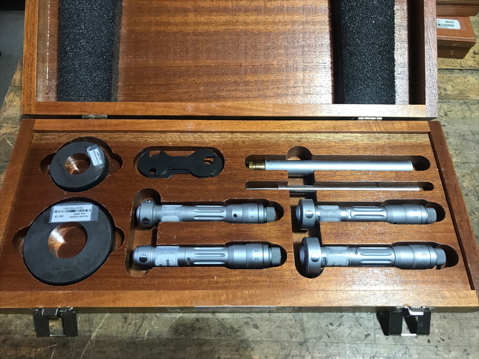 Brown And Sharpe Tesa 20mm - 40mm Intrimik Inside Bore Gage Micrometer ...