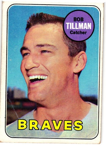 1969 Topps #374 Bob Tillman Atlanta Braves | eBay