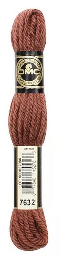 DMC Laine Colbert Tapestry Wool 8.7 Yard Skein - Color 7632 - Brown | eBay