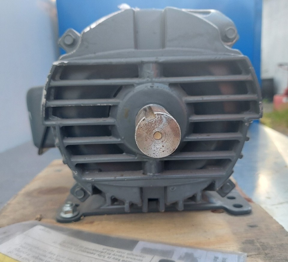 US Motors DY37 6206-2Z-J/C3 6205-2Z-J/C3 Electric Motor 5HP 1765RPM 3PH ...