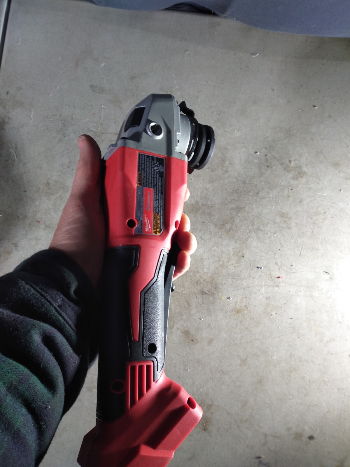 Milwaukee Tool 2686-20 M18 Brushless Cut-Off Grinder Tool Only ...