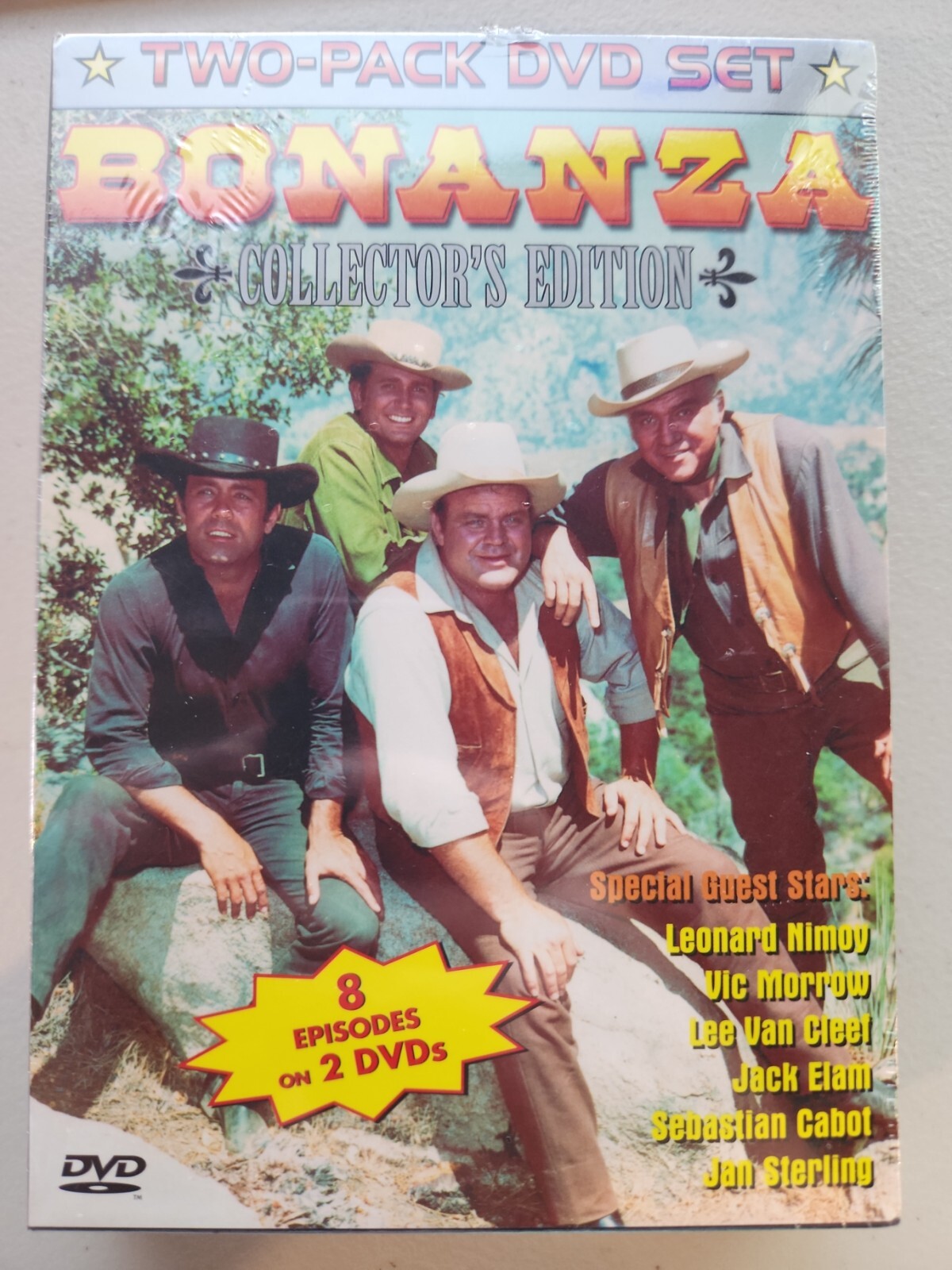 BONANZA COLLECTOR'S EDT DVD TWO PACK 8 EPISODES NEW SEALED | eBay