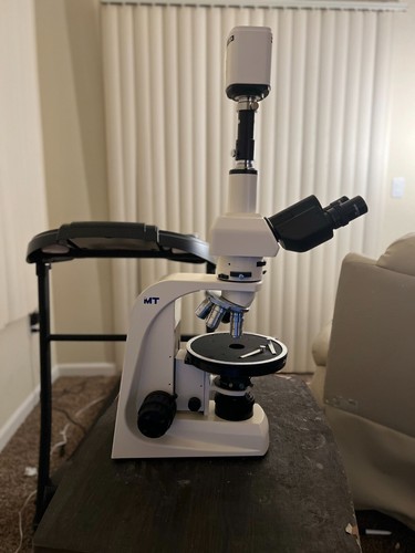 Meiji MT6120 Asbestos Microscope With Digital Camera | eBay