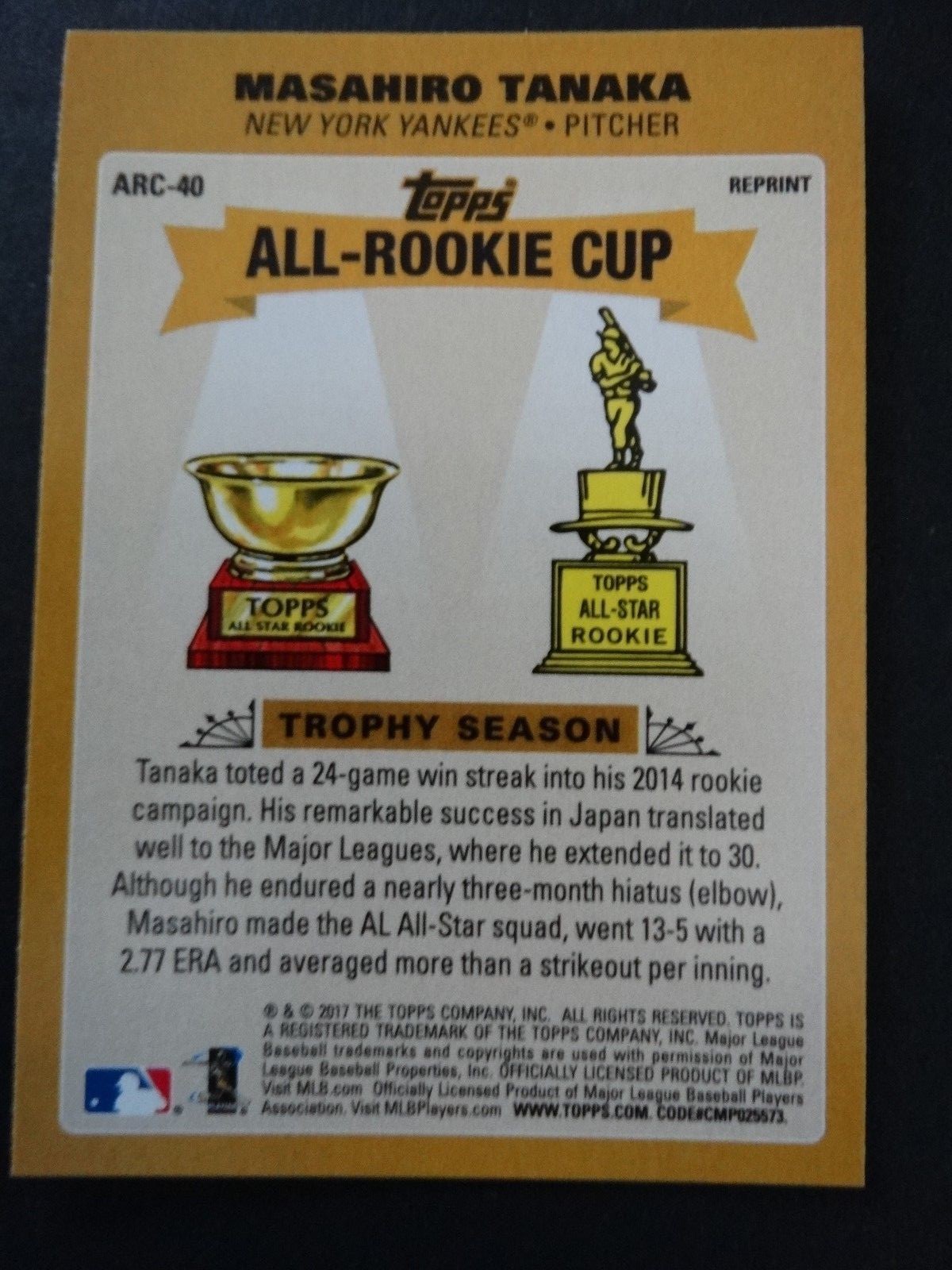 2017 Topps Update Series All Rookie Cup Baseball Cards You U Pick From ...