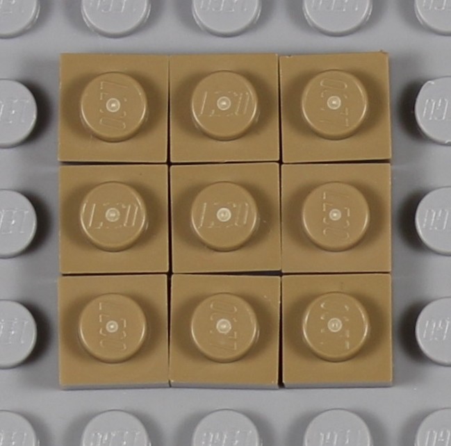 LEGO - 1x1 Plates Square - PICK YOUR COLORS - 3024 Flat Mosaic Blocks ...