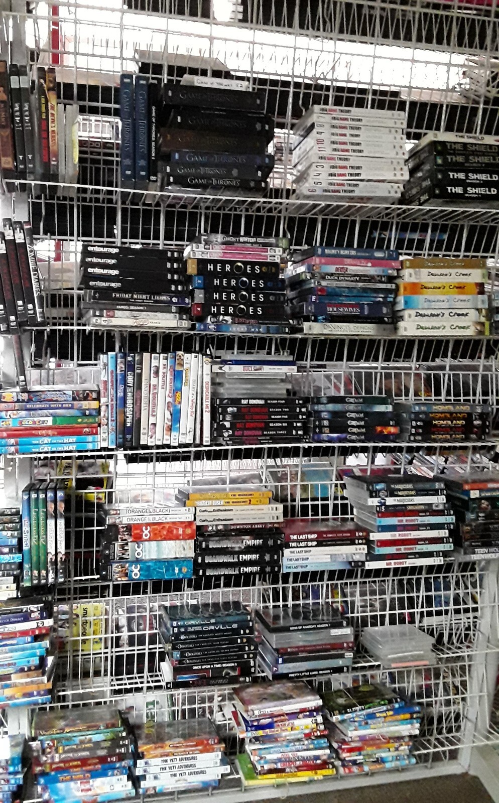 Lot of over 4000 DVDS Movies - Video Store Inventory Collection | eBay