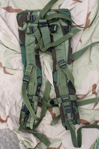 Authentic US Army MOLLE II Large Rucksack Shoulder Straps Frame ...