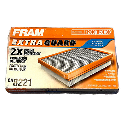Air Filter Fram Extra Guard CA8221 12,000 Mile Filter New | eBay
