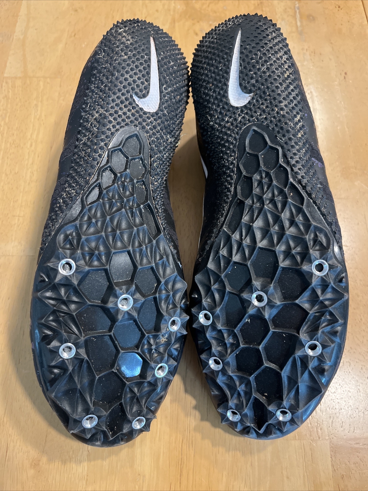 Size 8 Nike Zoom Rival S 9 Black Indigo Fog Speckled Iridescent Running ...