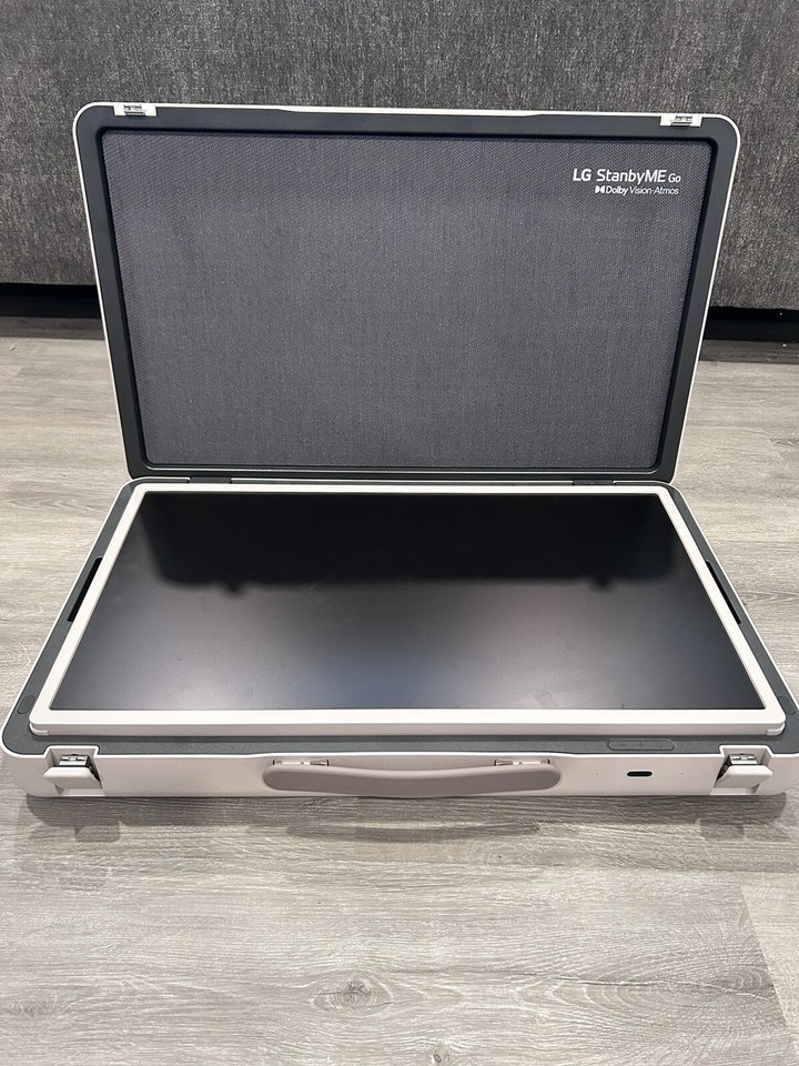 LG StandbyME Go 27" Full HD HDR Smart LED Touch Screen Briefcase TV | eBay
