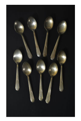 Vintage Fairfield Silverplated Demitasse Spoon Lot of 9 | eBay