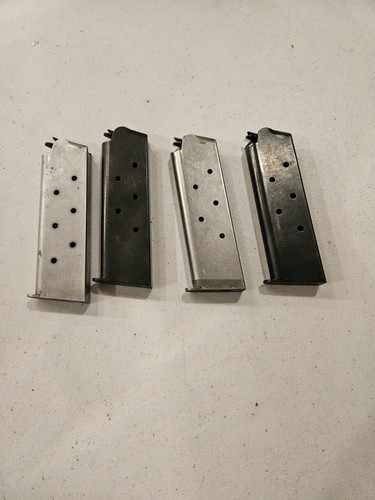 1911 45 Acp Magazine Lot Of 4 Mags 7 Rd | eBay