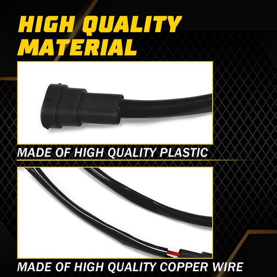 For Universal Car H11 to H1 Conversion Wire Harness Fog Light Bulb ...