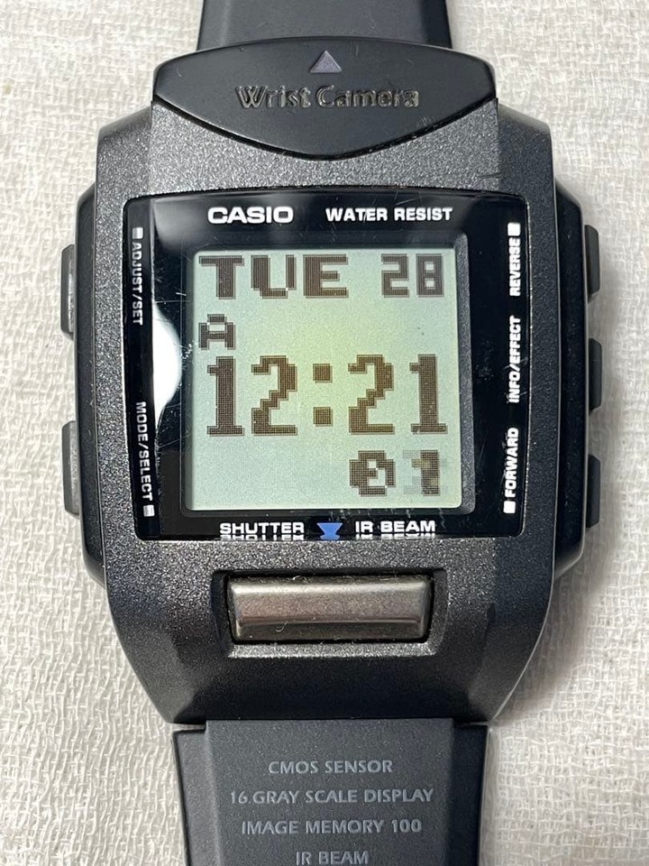 Casio WQV-1 Wrist Camera Watch | eBay