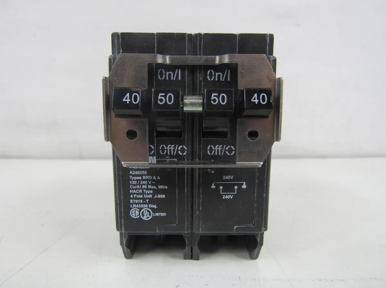 Eaton BQ240250 240V Circuit Breaker for sale online | eBay