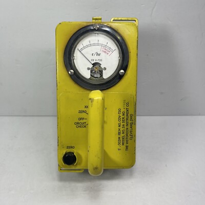 Radiation Detectors & Geigers - Victoreen Meter