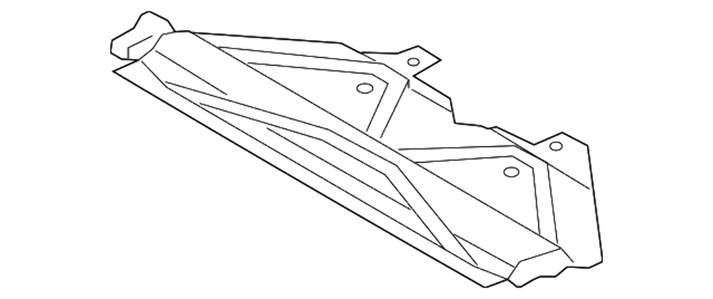 BMW 328 E90 OEM Under Radiator Splash Shield 51757145287 for sale ...