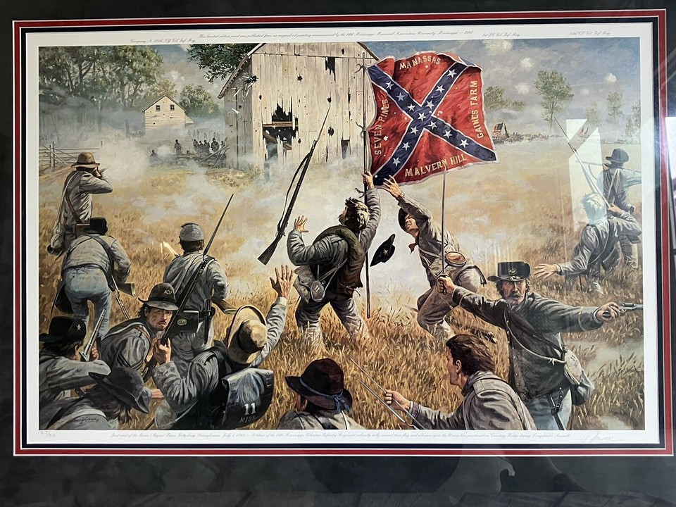 Dale Gallon - "Imperishable Glory" Civil War Print | eBay