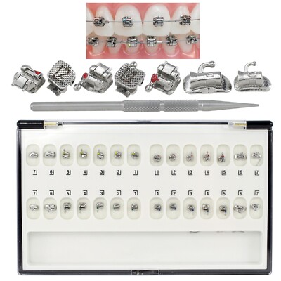 Ormco Damon Q Orthodontic Self-ligating Bracket Brace Buccal Tube MBT ...