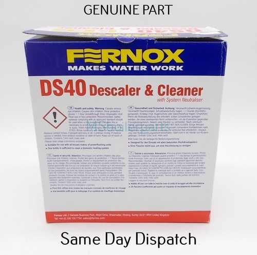 FERNOX DS40 DESCLAER & CLEANER WITH SYSTEM NEUTRALIZER 2KG ( 62475 ) | eBay