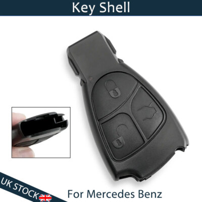 For Mercedes Benz C E S Class W168 W202 Remote Key Fob Case 3 Button ...