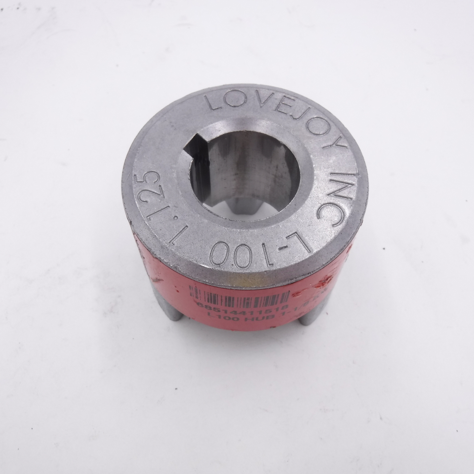 Lovejoy 68514411518 L100 Jaw Coupling Hub 1-1/8" Bore 1/4" W X 1/8" D ...