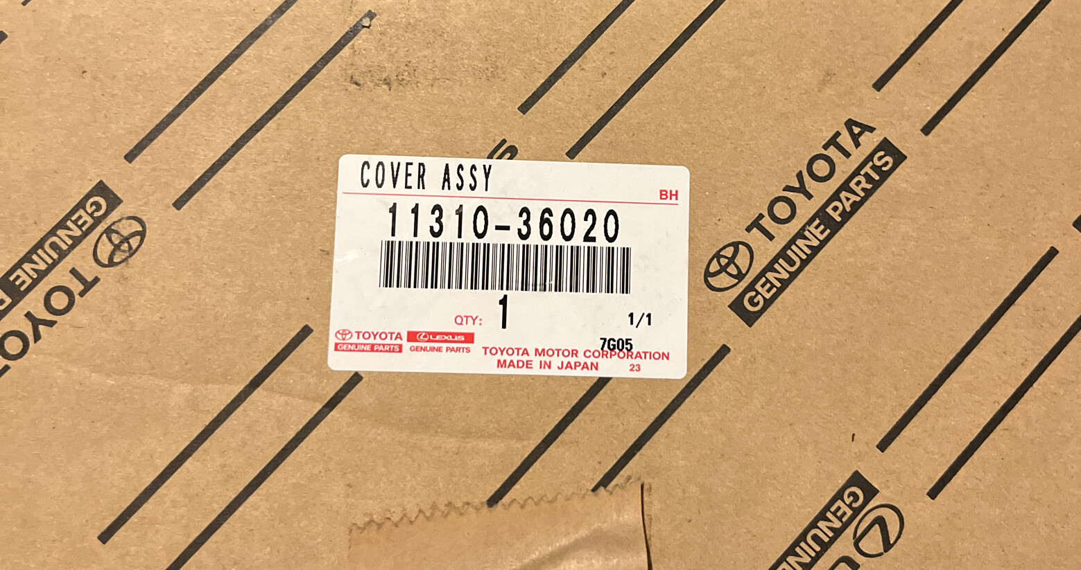 Genuine Lexus Toyota 2.7L 2.5L 2ARFE Timing Chain Cover 11310-0V020 OEM ...