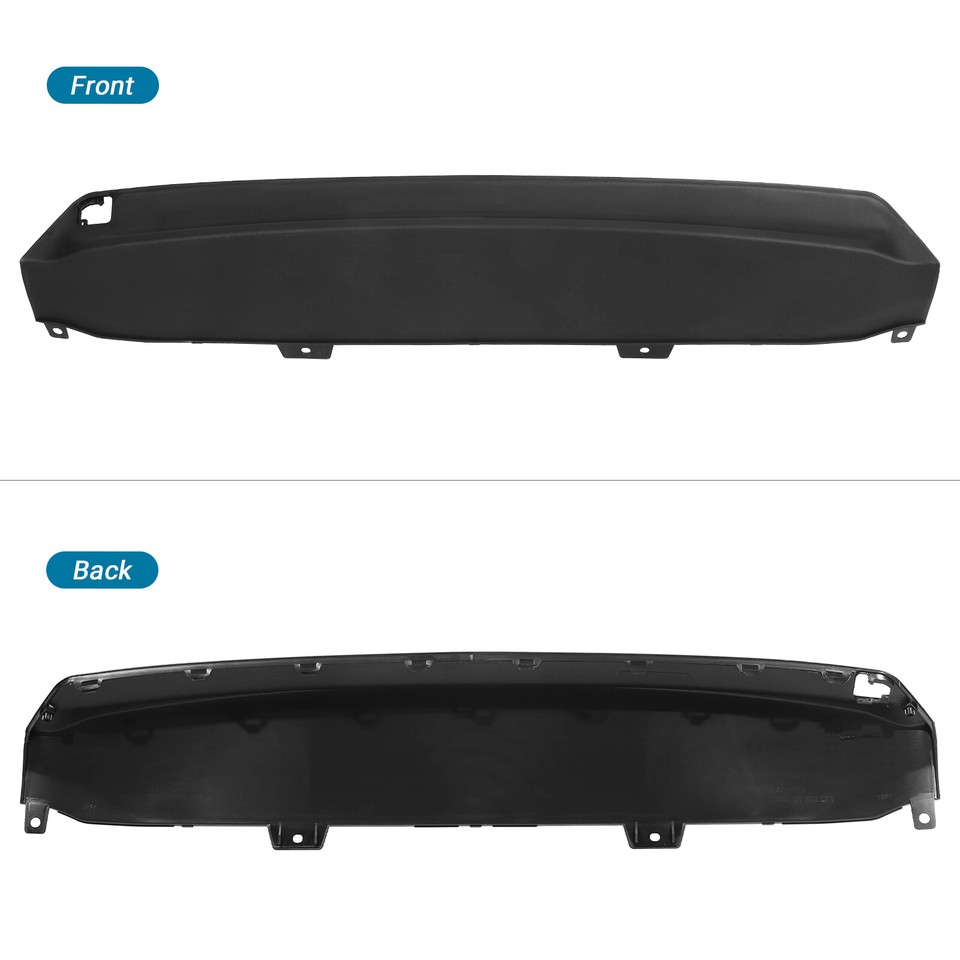 Valance For 2016-2018 Honda Civic Rear Bumper Cover Garnish Plastic ...