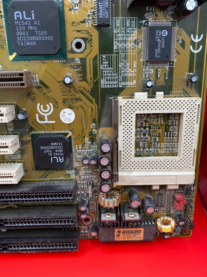 Gigabyte AGP-ALI Socket 7 Motherboard SKU 1372 | eBay