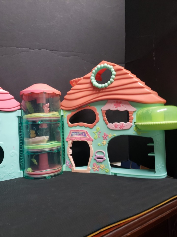 Littlest Pet Shop Biggest Playset House Foldable 2005 Hasbro LPS ...