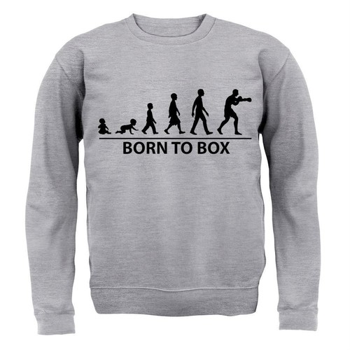 Born to Box - Adult Hoodie / Sweater - Boxing Boxer Love Joshua Gloves ...