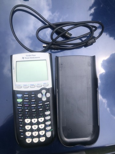 Texas Instruments TI-84 Plus Graphing Calculator - Black Tested Works ...
