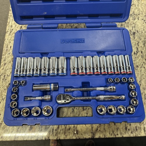 Duralast 3/8" Drive 40 Piece Ratchet & Socket Set 70-502 | eBay