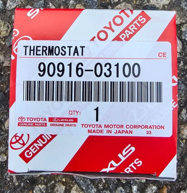 90916-03100 & 16346-50010 OEM TOYOTA 4.7L THERMOSTAT W/ GASKET 4RUNNER ...