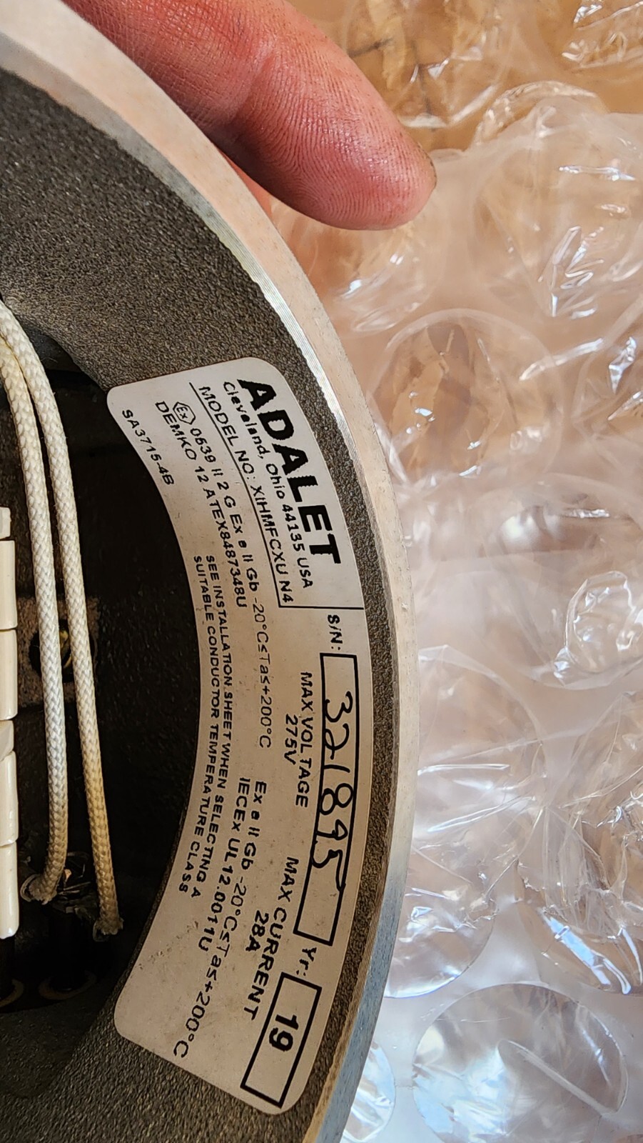 Fenwal 03-017343-127-325 Detect-a-Fire Heat Detector Assembly | eBay