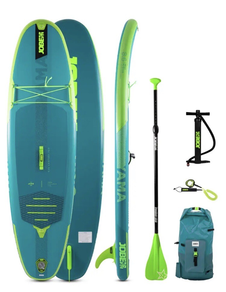 Jobe Aero Yama 8'6" Inflatable Stand Up Paddleboard Package | eBay UK