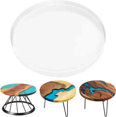 24" Large Resin Table Molds,Large Resin Mold round Silicone,Epoxy Table ...