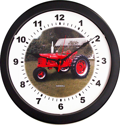 New Vintage 1939-1953 McCormick Farmall Model H Tractor Wall Clock ...