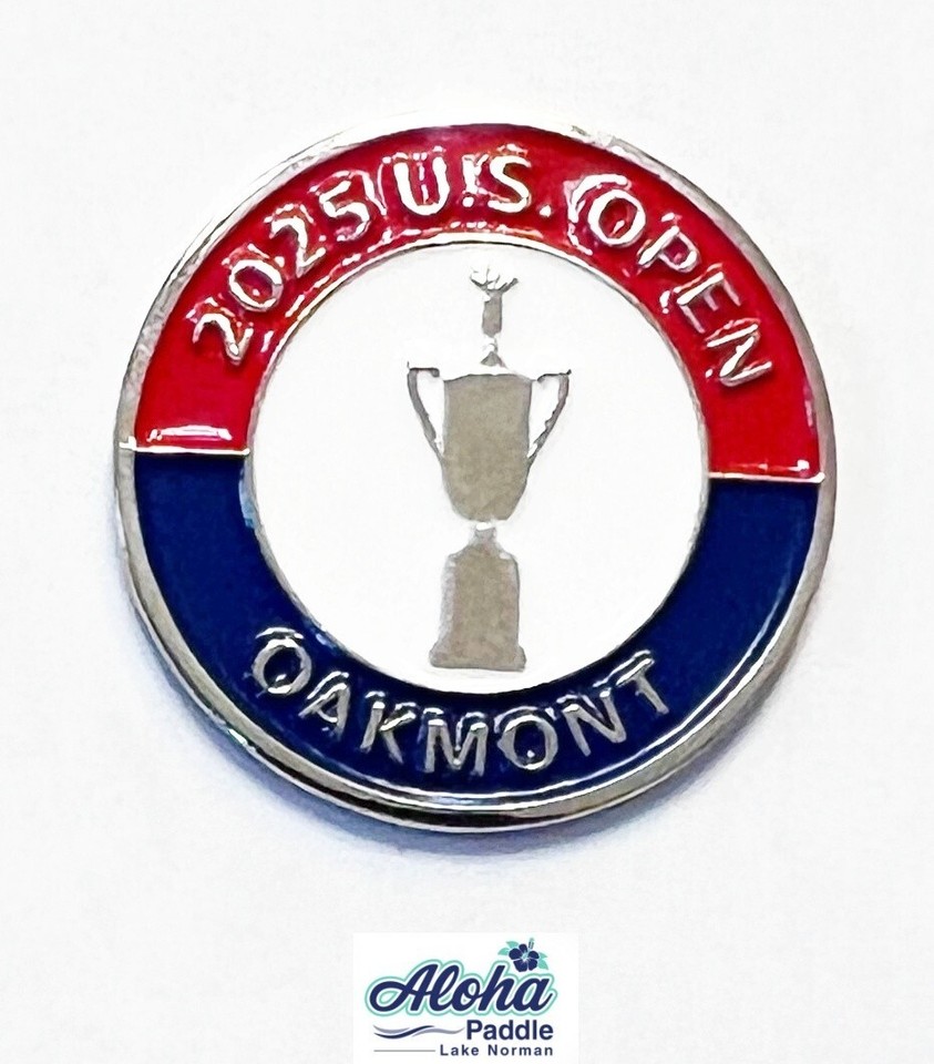 2025 US OPEN 125th Championship Golf 2 Sided Ballmarkers OAKMONT [ QTY ...
