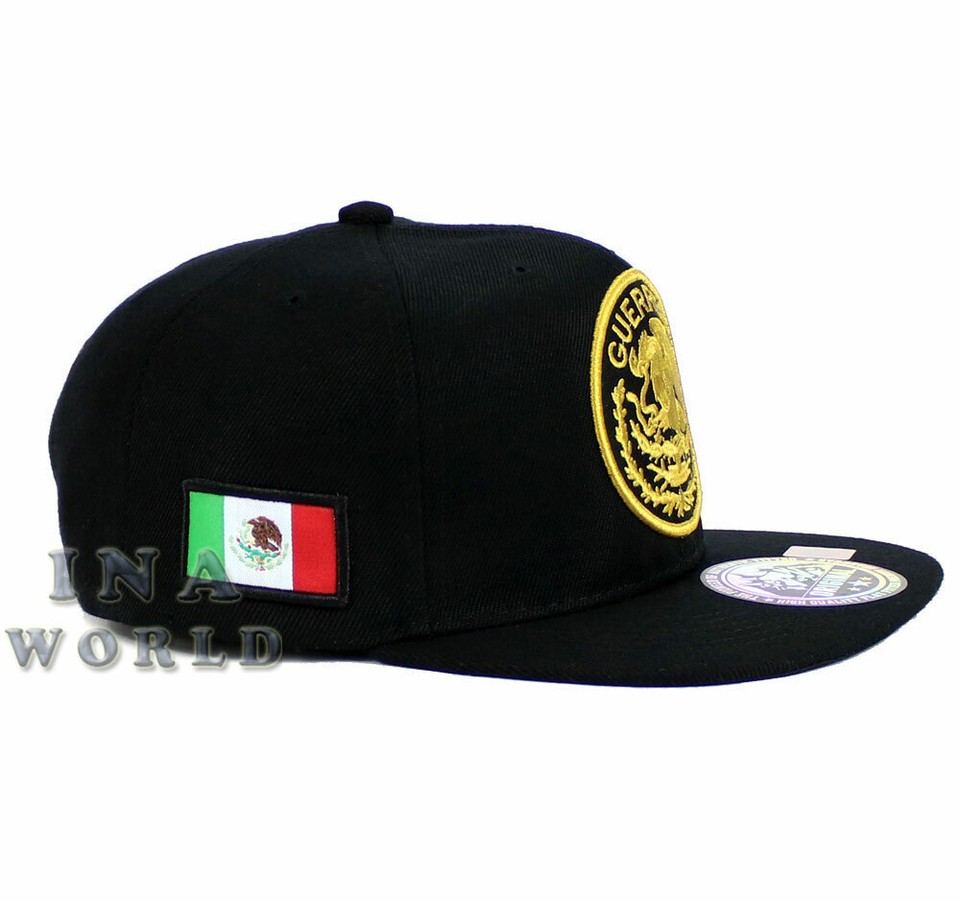 MEXICAN Hat MEXICO Federal Logo State Embroidery Snapback Flat Bill ...