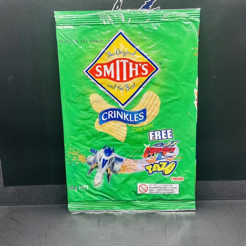 Crush Gear Turbo Smiths Tazo Chip Packet 2004 Promo Tazos Rare Chicken ...